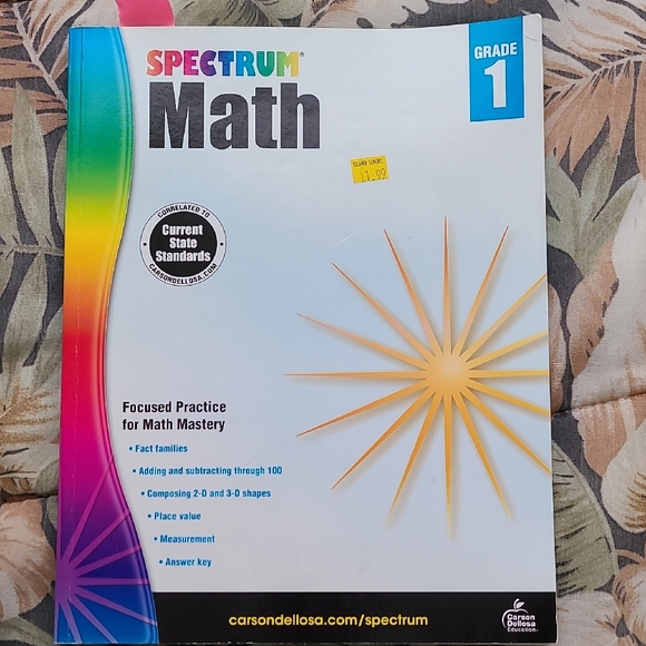 spectrum math | Other | Math Grade Workbook Multicolor | Poshmark